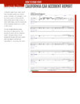 How to read your California car accident report | Clancy & Diaz, LLP